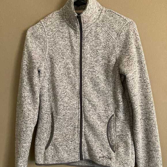 Eddie Bauer | Jackets & Coats | Womens Small Full Zip Midweight Fleece ...